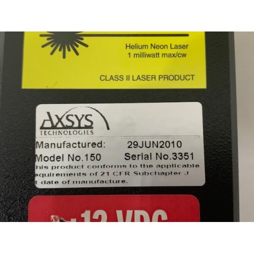 KLA-Tencor 750-614827-000 AXSYS Model No.150 Helium-Neon Laser